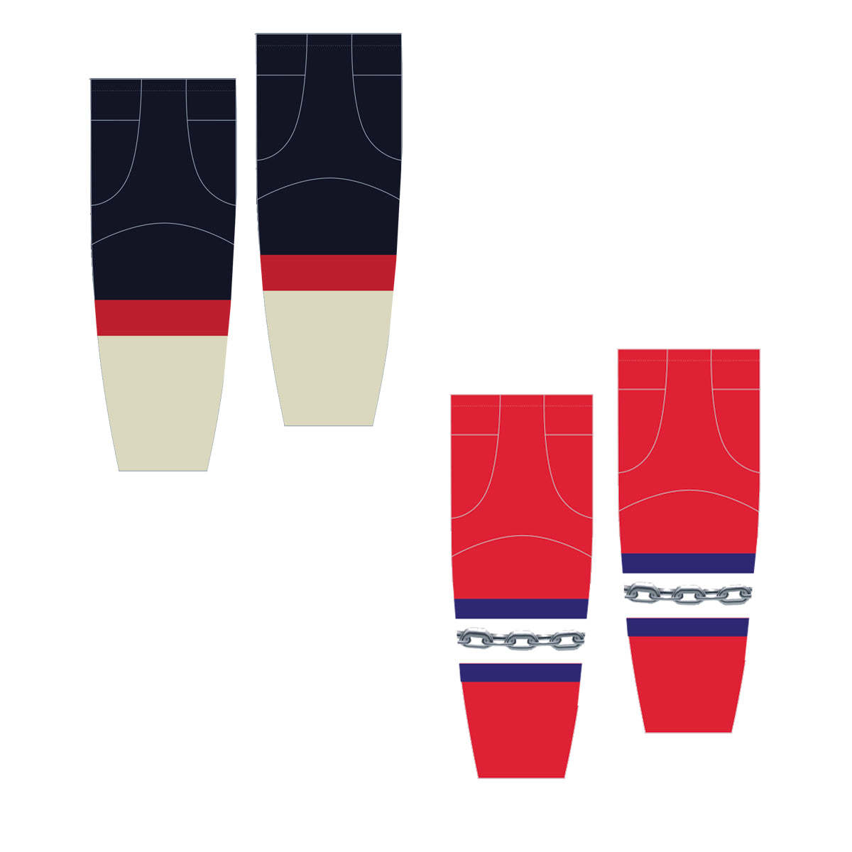 BMB Player Socks - 2 Sets – TeamWeBleedBlue