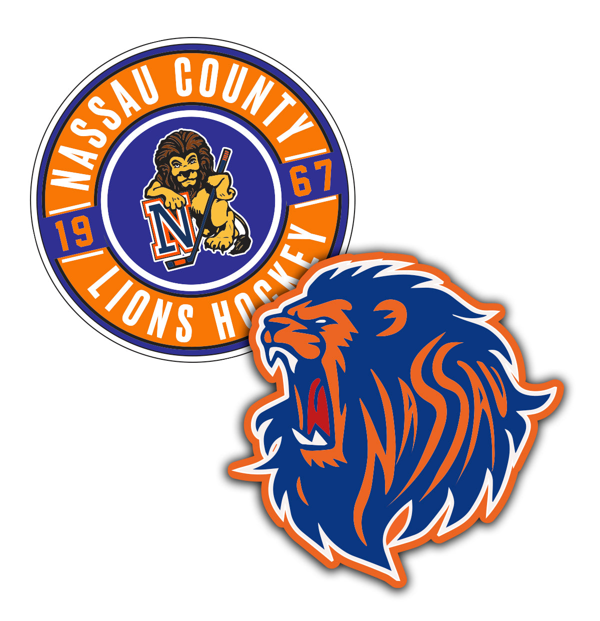 Lions | Vinyl Sticker Combo Pack – TeamWeBleedBlue